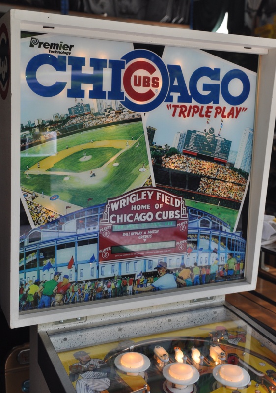 Product Details For The 1985 Gottlieb Chicago Cubs Triple Play chicago ...